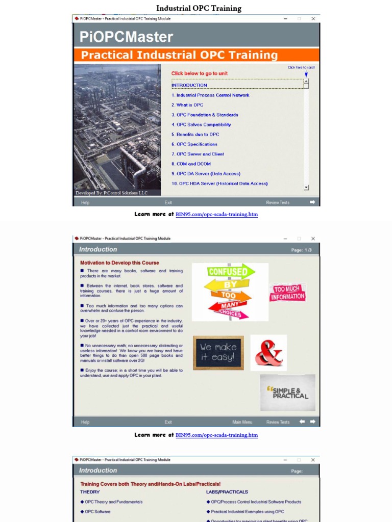 Opc Training Preview | PDF
