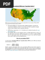 Understanding the Normalised Difference Wetness Index | PDF | Infrared ...