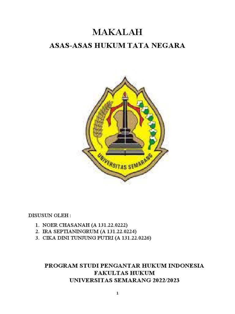 Pengertian Hukum Tata Negara Pdf 