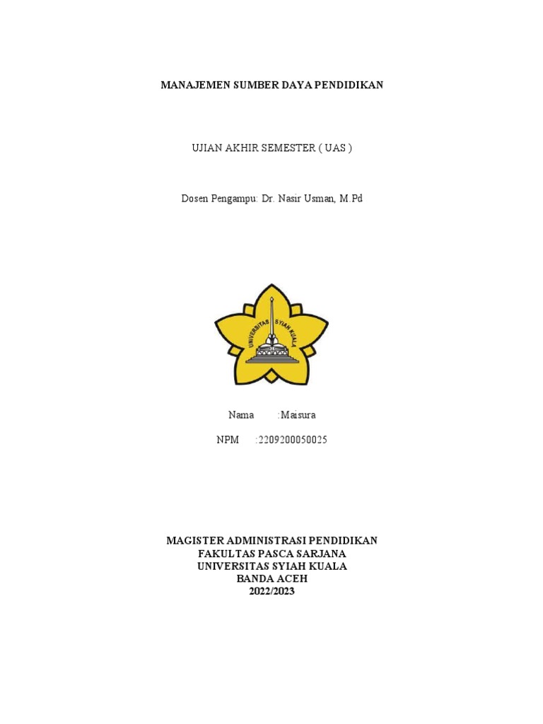 Soal UAS MSDP 2023 | PDF