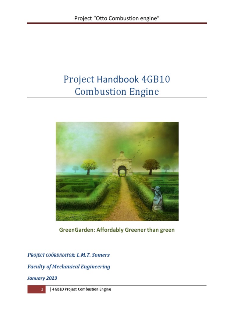 Project Handbook 4GB10 2022-2023 | PDF