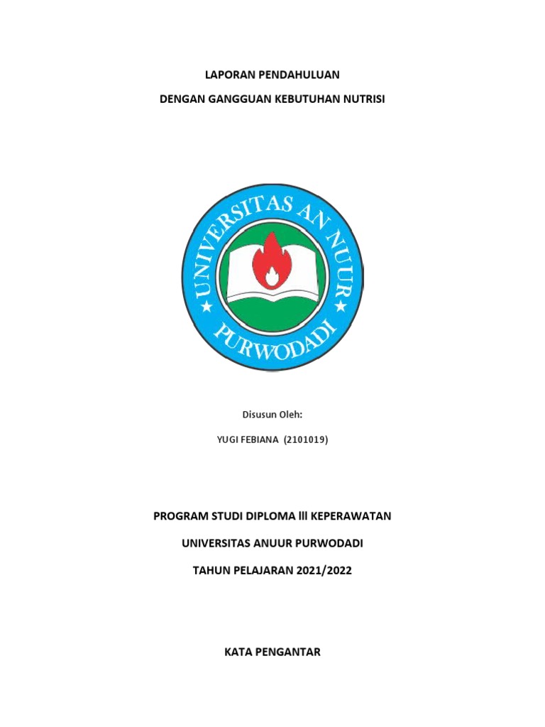 LP Defisit Nutrisi | PDF