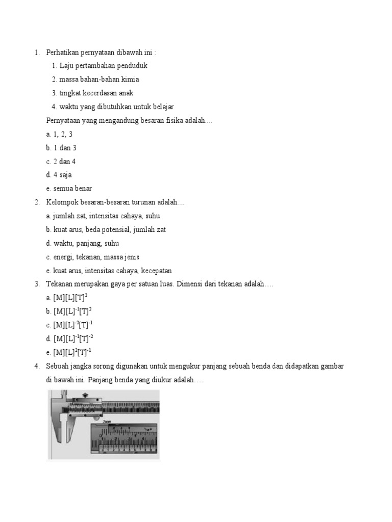 Fisika Pas 2023 Juni | PDF