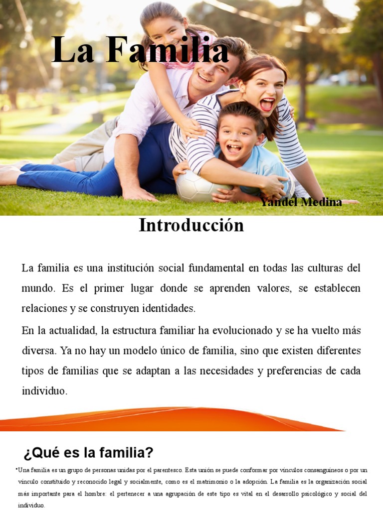 La Familia | PDF | Familia | Sociedad