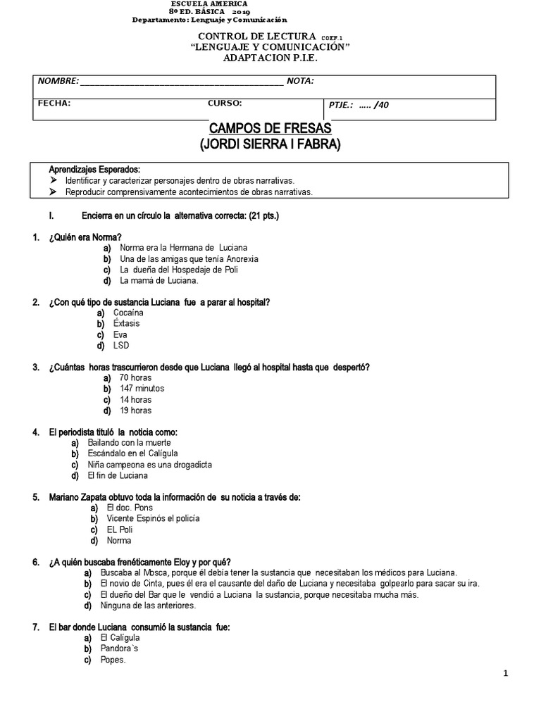 Campos de Fresas 2.0 Pie | PDF