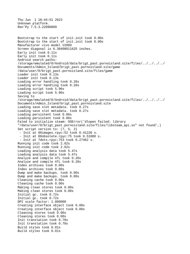 Log | PDF | Booting | Library (Computing)