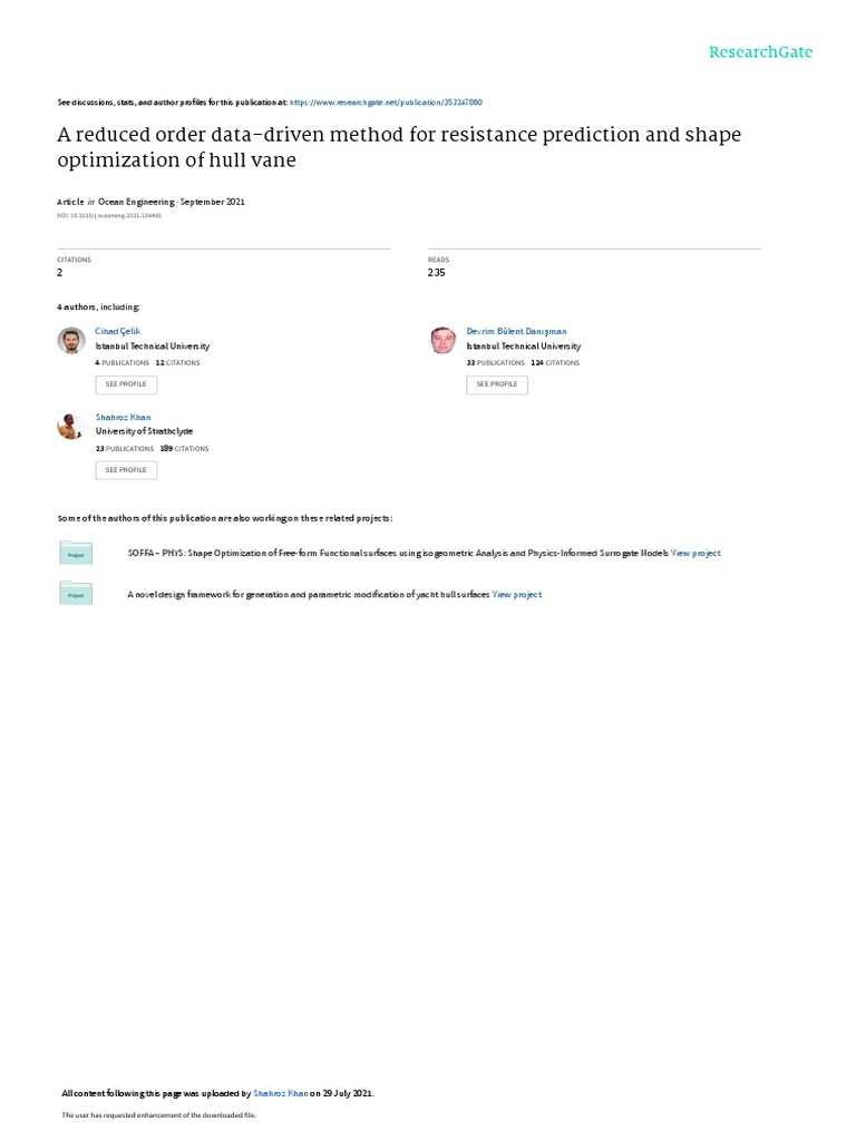OPENFOAM Modelling Method OE - 21 - Hullvane | PDF | Fluid Dynamics ...