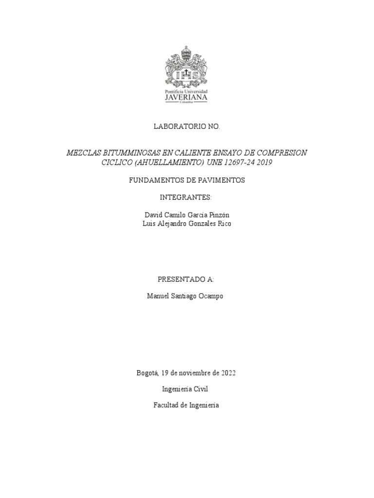 Laboratorio Inv e 142 | PDF