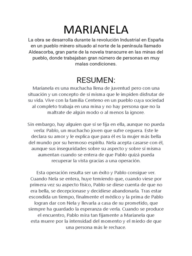 Marianela | PDF