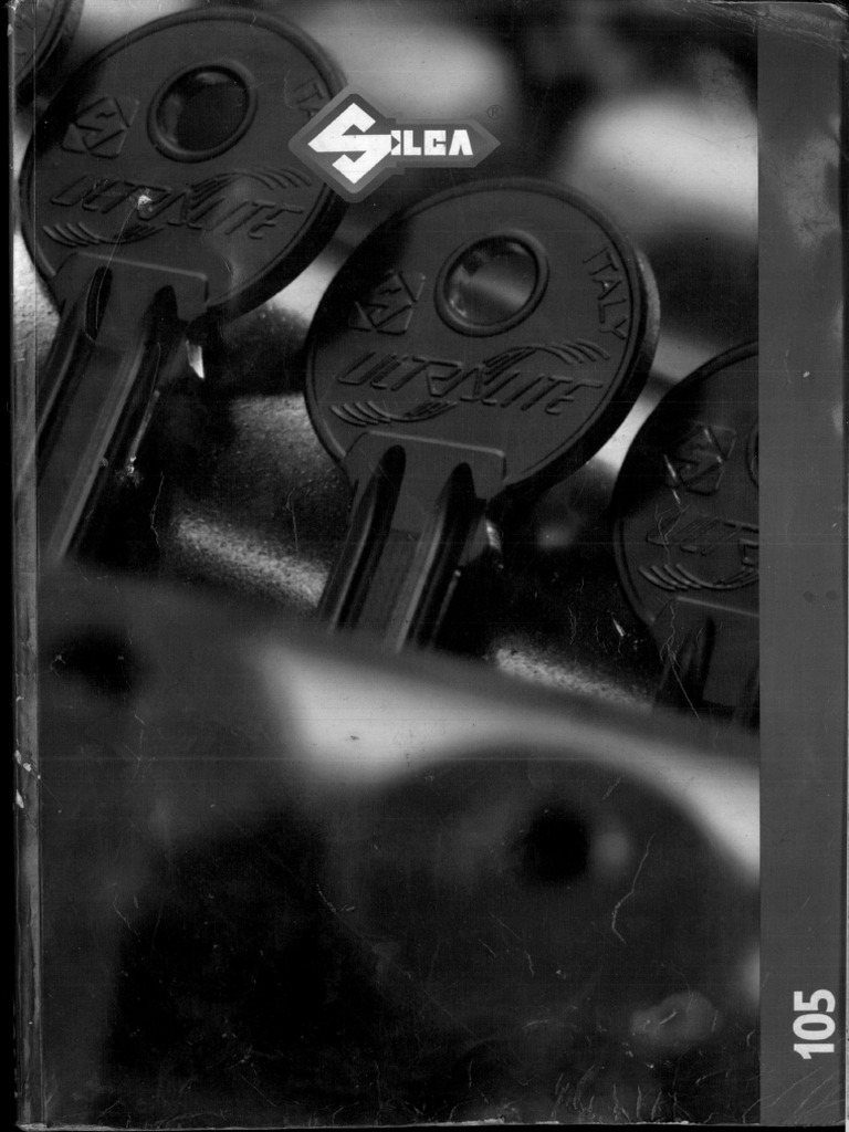 Silca 105 Cerrajeria | PDF