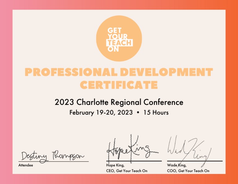 Gyto Certificate | PDF