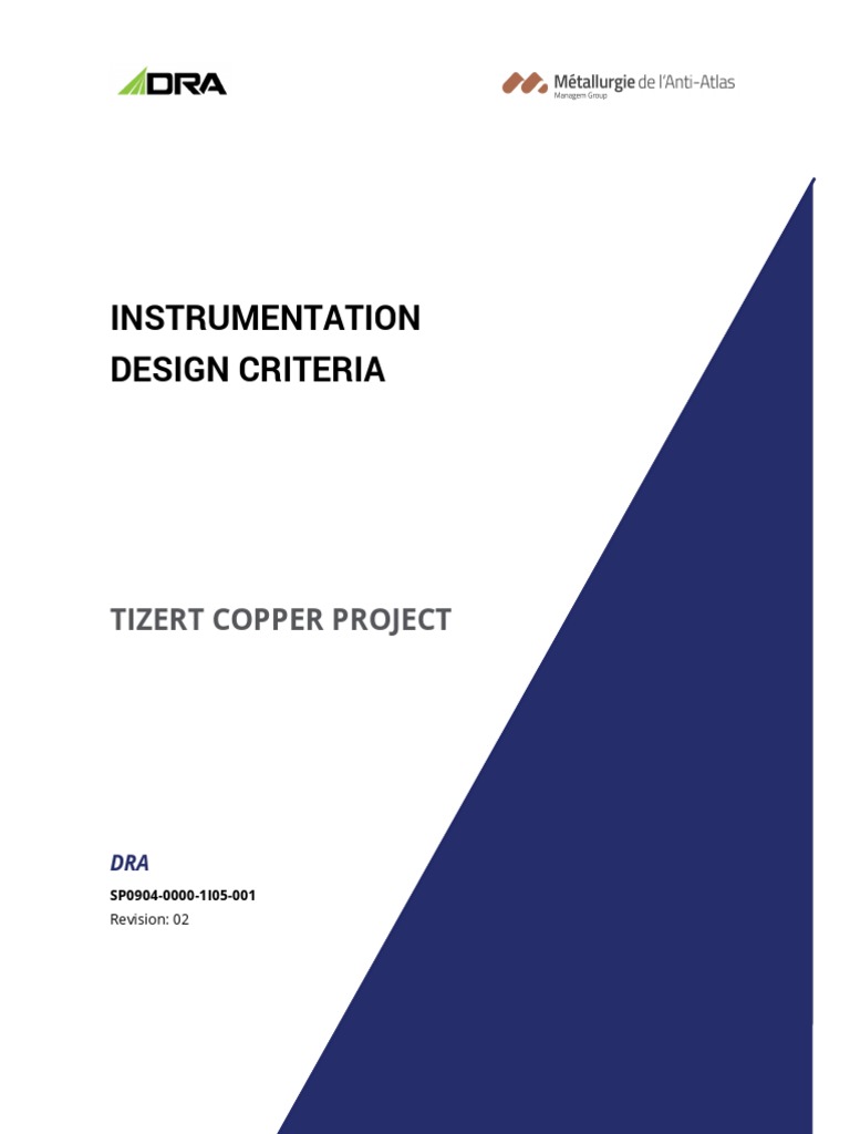 SP0904-0000-1I05-001 Instrumentation Design Criteria Rev02 (Signed ...
