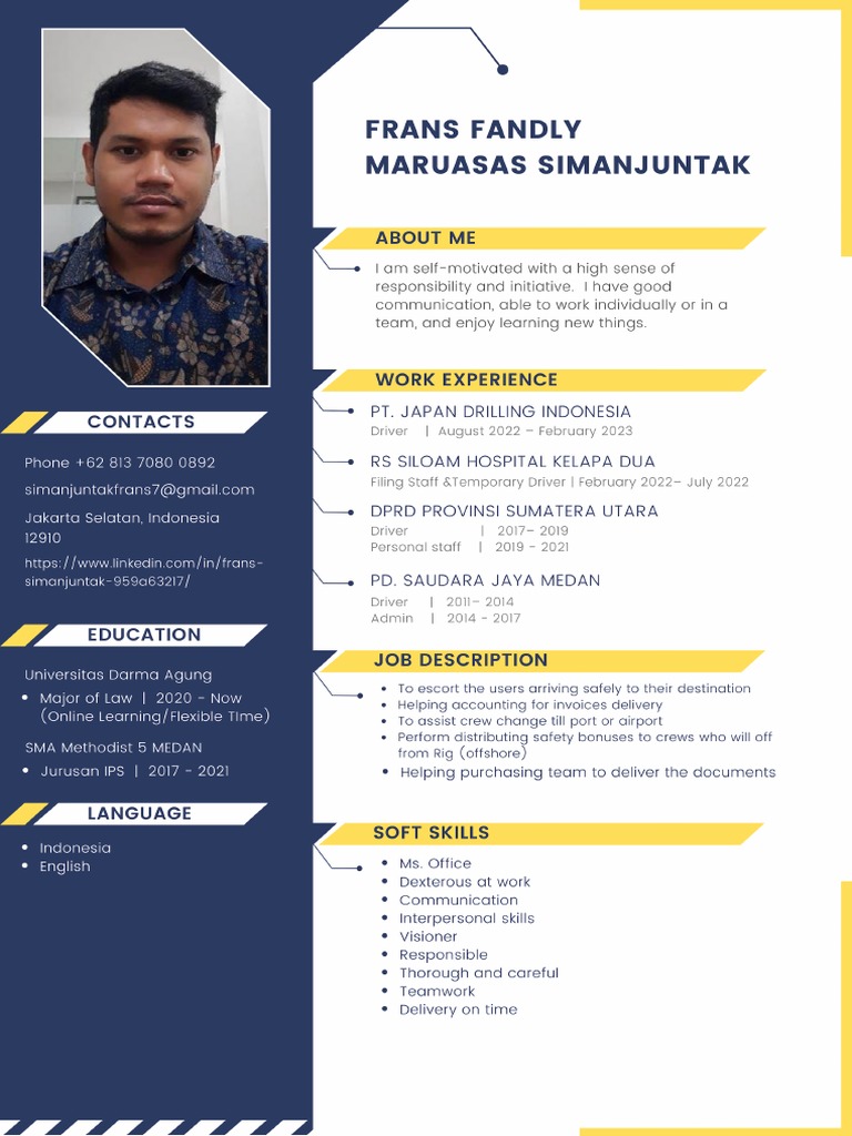 CV Frans FMS | PDF
