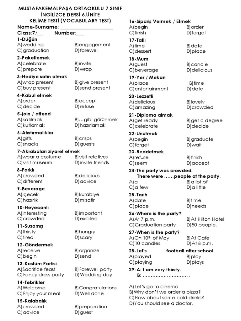 Word Power Unit 6 | PDF