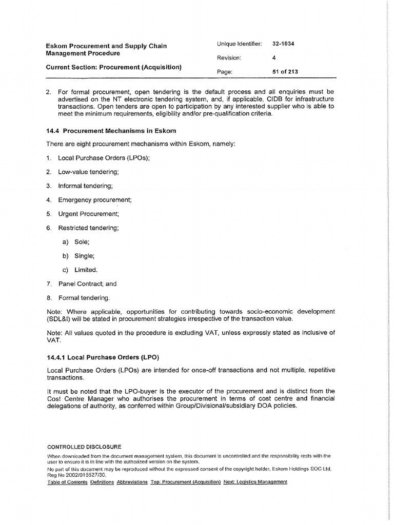 Latest LPO Training As Per Procedure 1034 Rev 4 | PDF