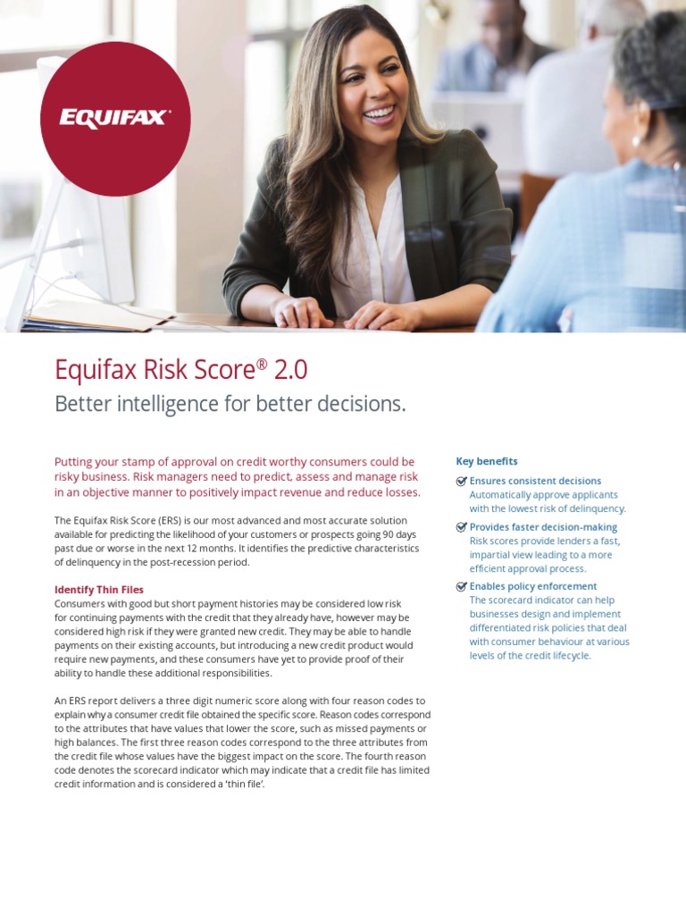 ERS 2.0 - Product Sheet | PDF | Risk | Credit