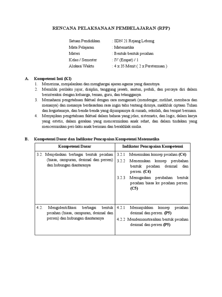 RPP PBL Nicky Baru | PDF
