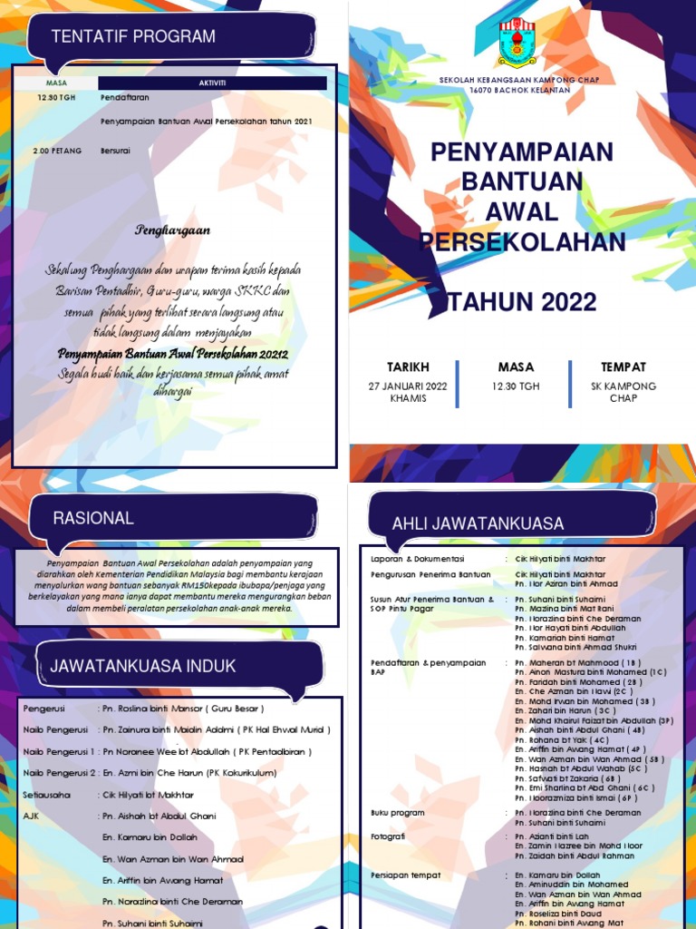Buku Program Bap 2022 | PDF