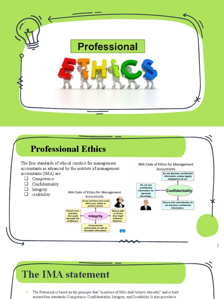 Professional Ethics | PDF
