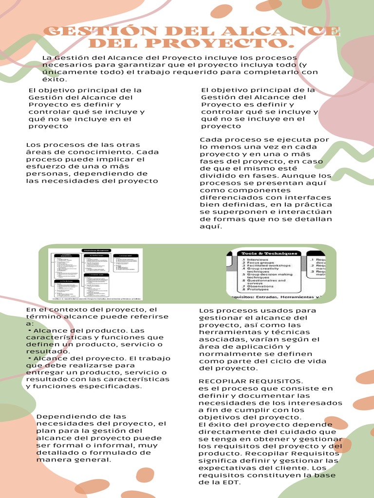 GESTIÓN DEL ALCANCE DEL PROYECTO. - Compressed | PDF | Evaluación del ciclo de vida | Business