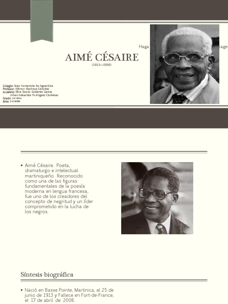 Aimé Césaire | PDF