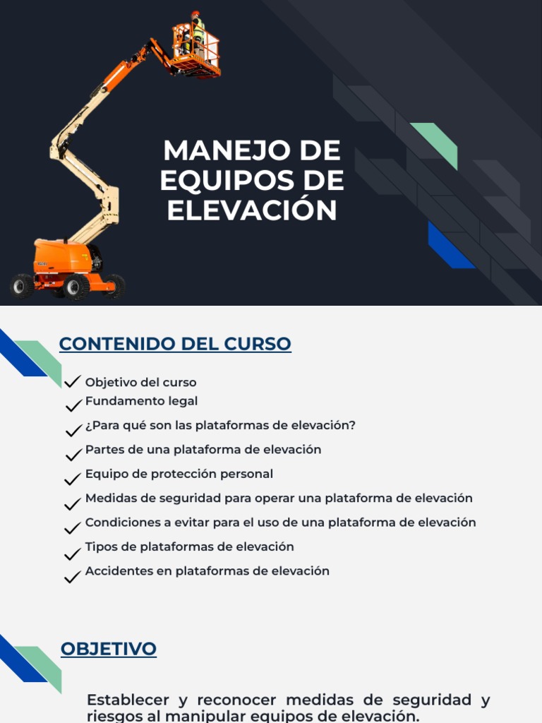 Manejo de Equipos de Elevación | PDF | Camión | Bienes manufacturados