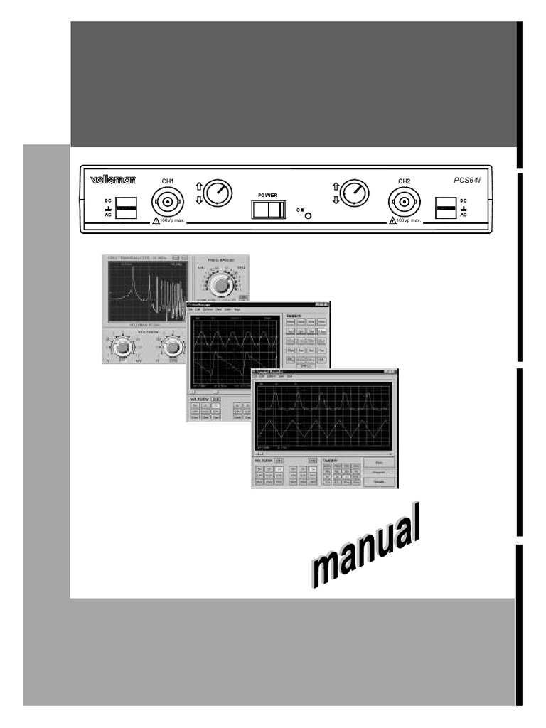 Usermanual Hpcs64i | PDF | Spectral Density | Computing