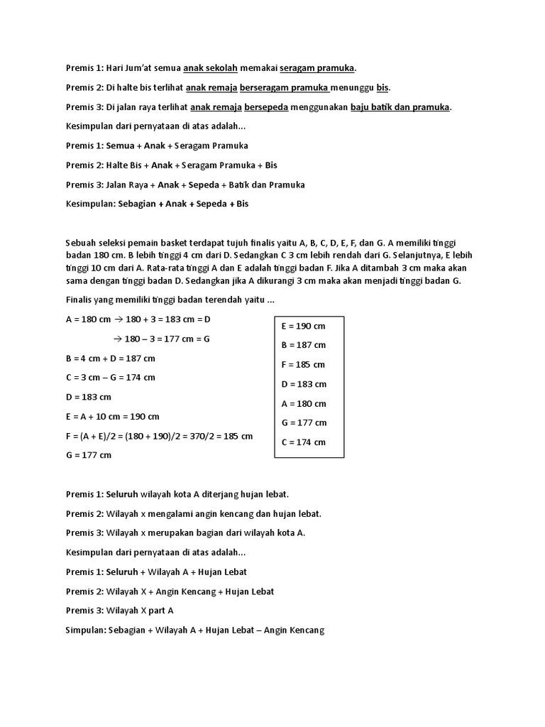 Belajar Premis | PDF