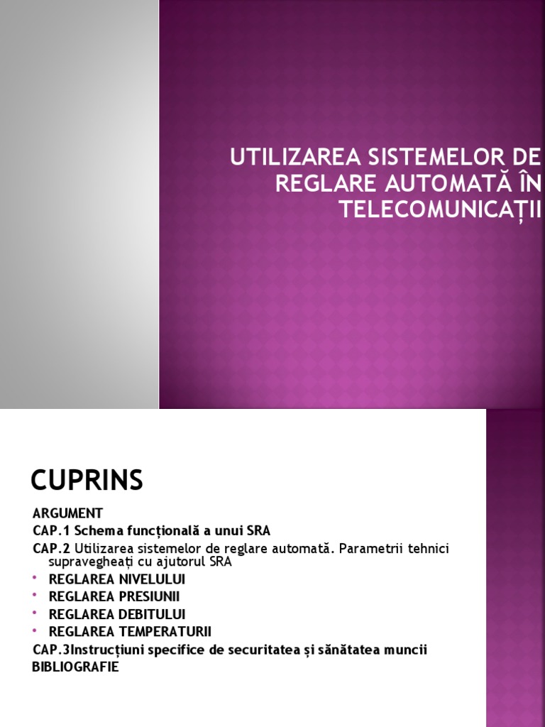 Utilizarea SRA | PDF