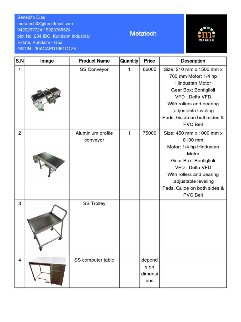 Metatech Catalogue | Download Free PDF | Procedural Knowledge | Materials