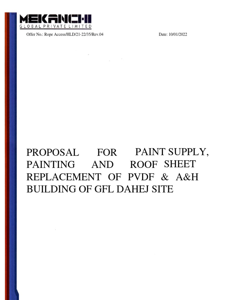 Revised Offer.V04 Rope Access | PDF