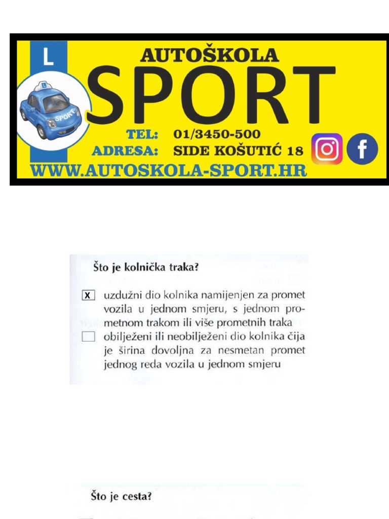 Vježba Za Propise | PDF