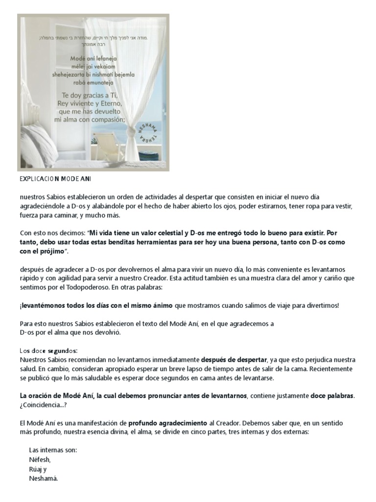 Explicacion Mode Ani | PDF