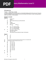 A Process of Learning Mathematics - Level 4 5 - Answer Key | PDF ...