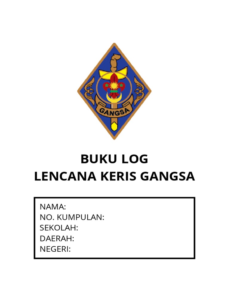 Buku Log Keris Gangsa | PDF