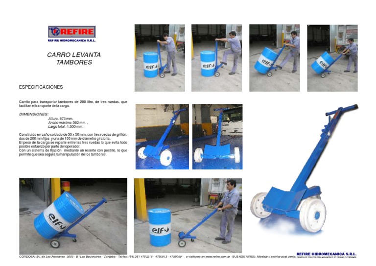 63 Carro Levanta Tambores | PDF