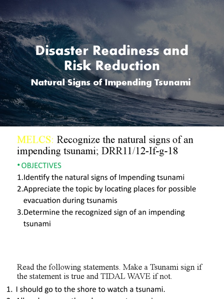 Recognizing Tsunami Warning Signs | PDF | Tsunami | Earthquakes