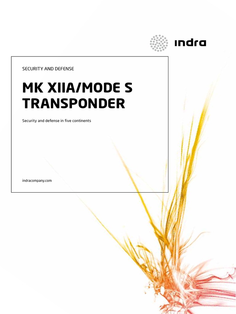 MK Xiiamodes Transponder | PDF | Reliability Engineering | Telecommunications Engineering