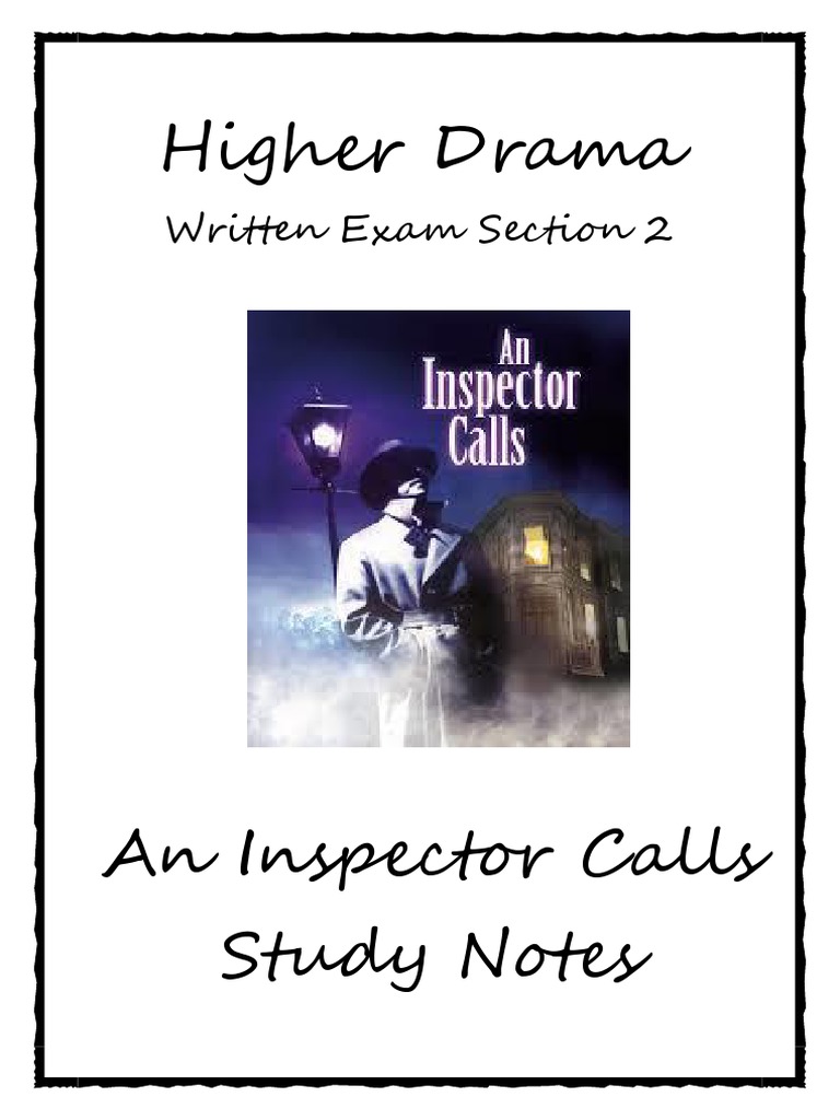 An Inspector Calls Notes 2 | PDF | Body Language
