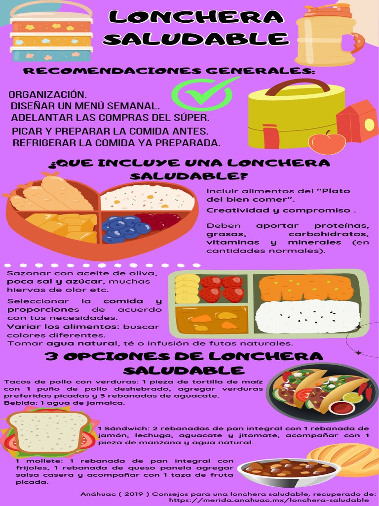 Lonchera Saludable para El Trabajo | PDF