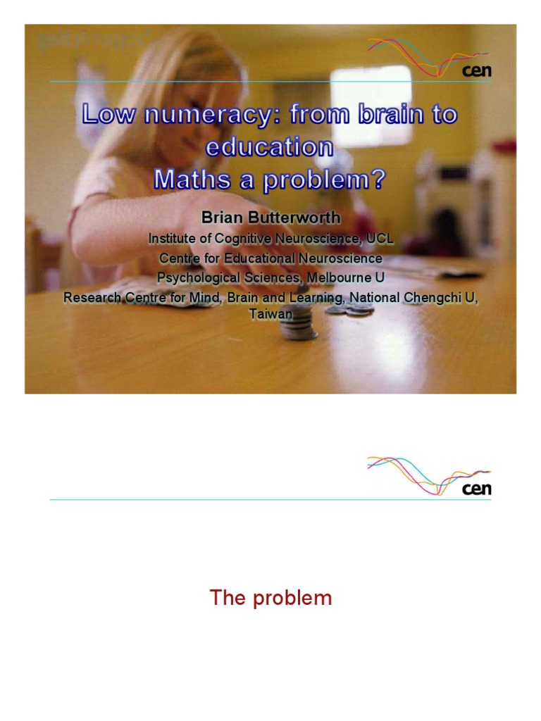 Brian Butterworth PDF Compressed | PDF | Cognitive Psychology | Behavior Modification