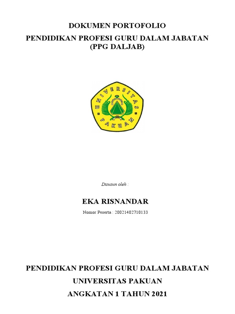 Fortopolio - Eka Risnandar | PDF
