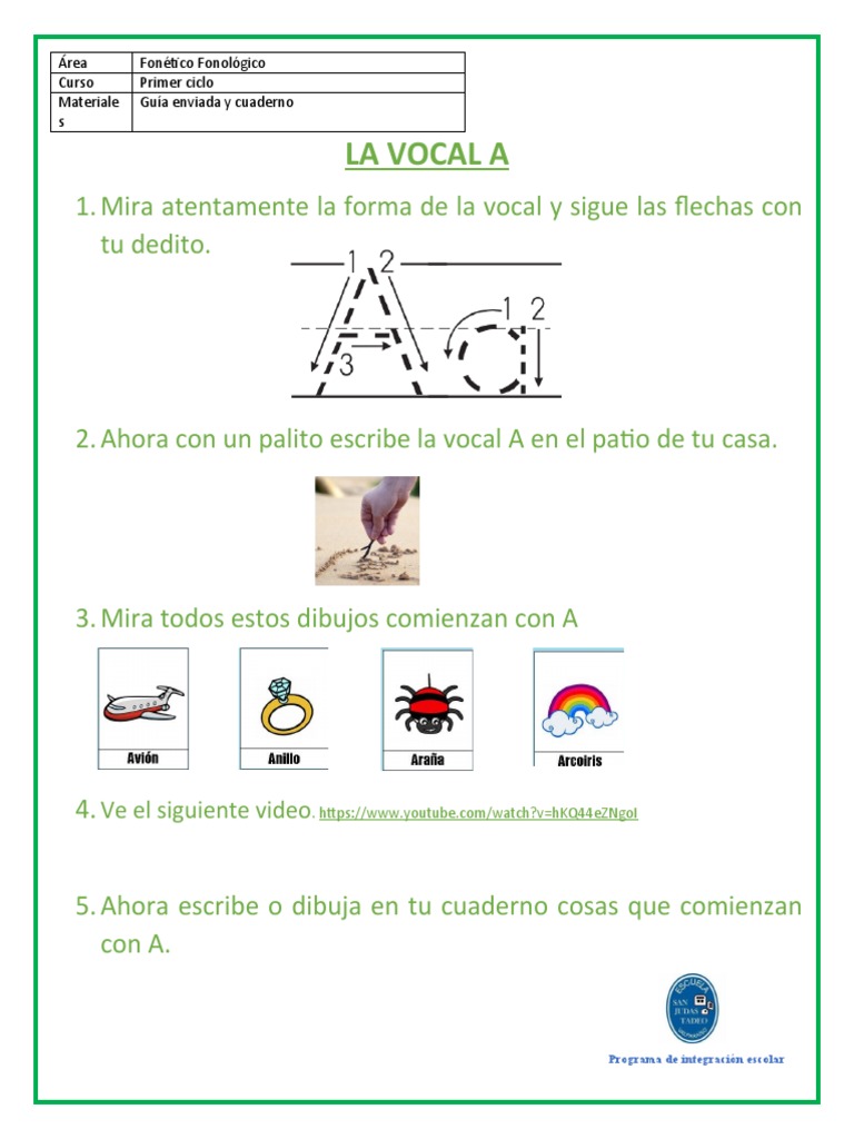 Guía Vocal A y O | PDF