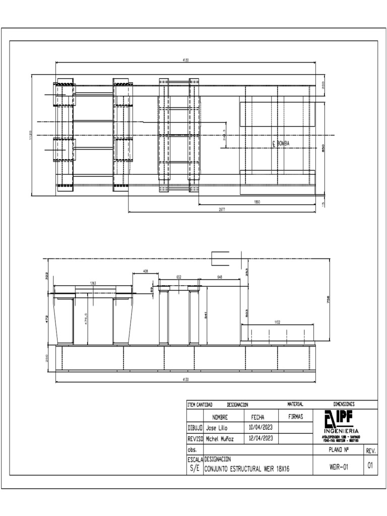 Plano Weir - 01 Rv01 | PDF