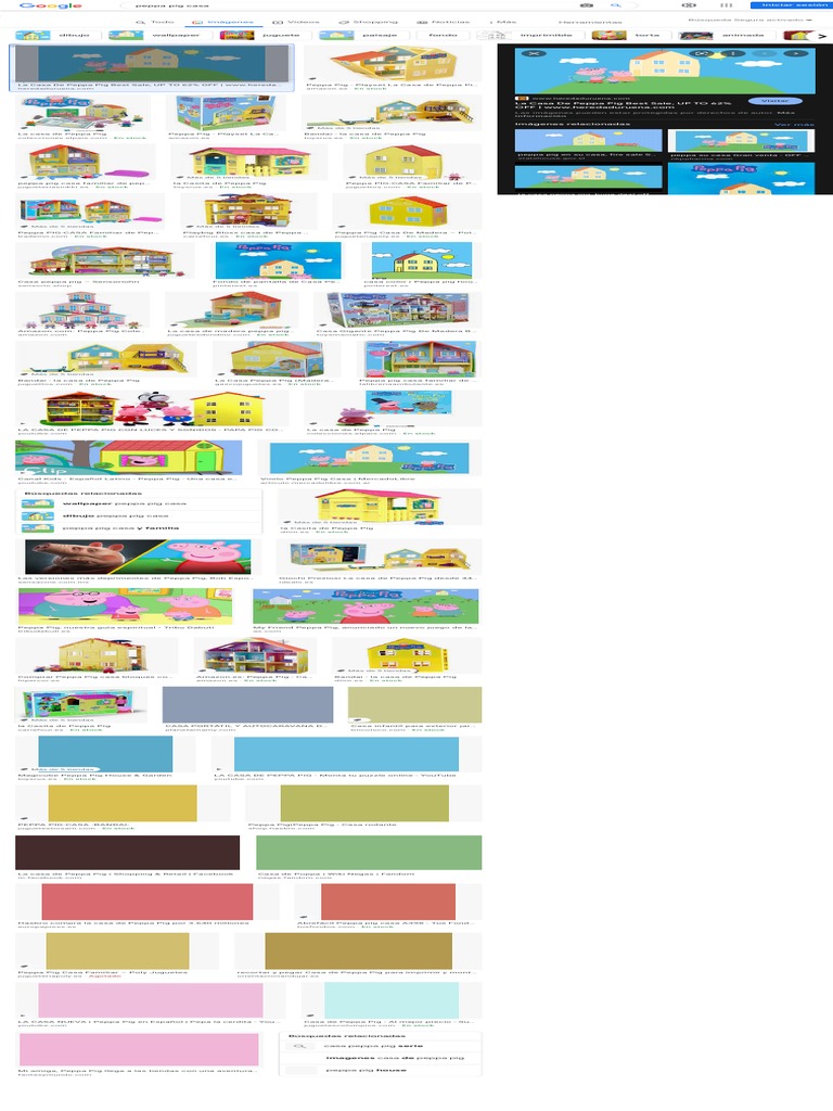 Imágenes y dibujos de la casa de Peppa Pig | PDF
