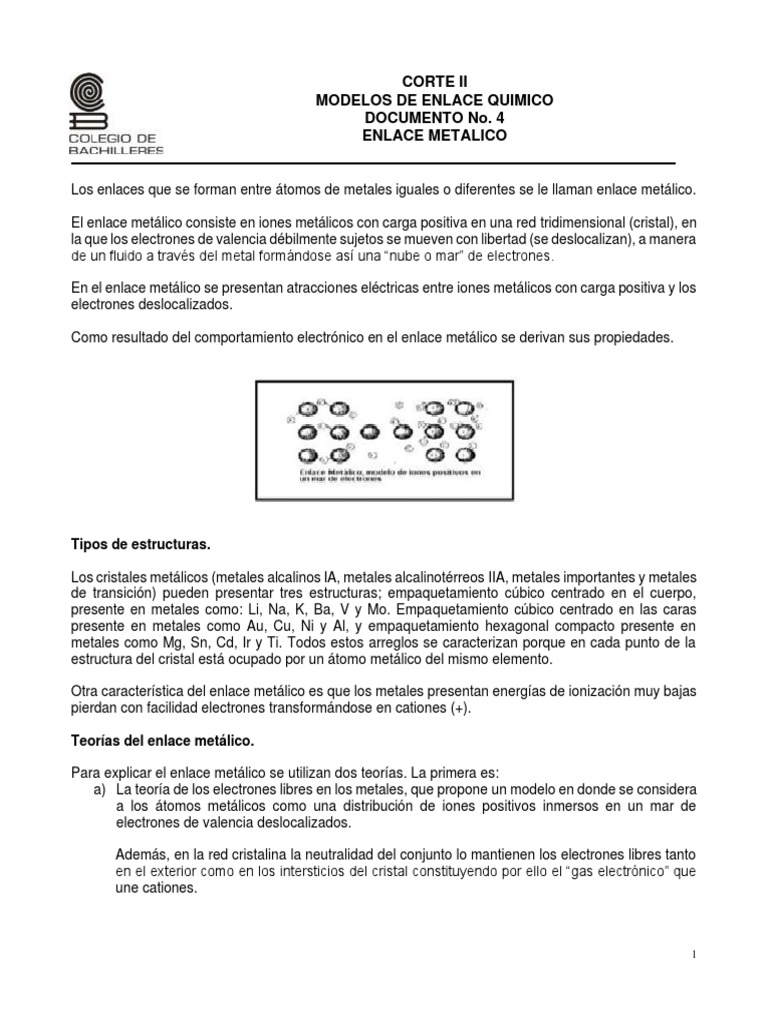 Enlace Metálico 2023A | PDF