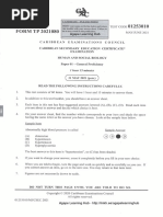 POB Paper 1 Answers and Resources | PDF | Career & Growth