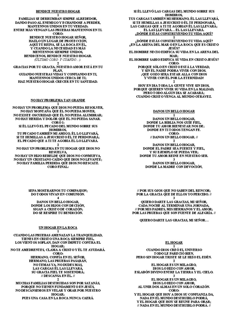 Cantos CFHB | PDF | Cristo (título) | Amor