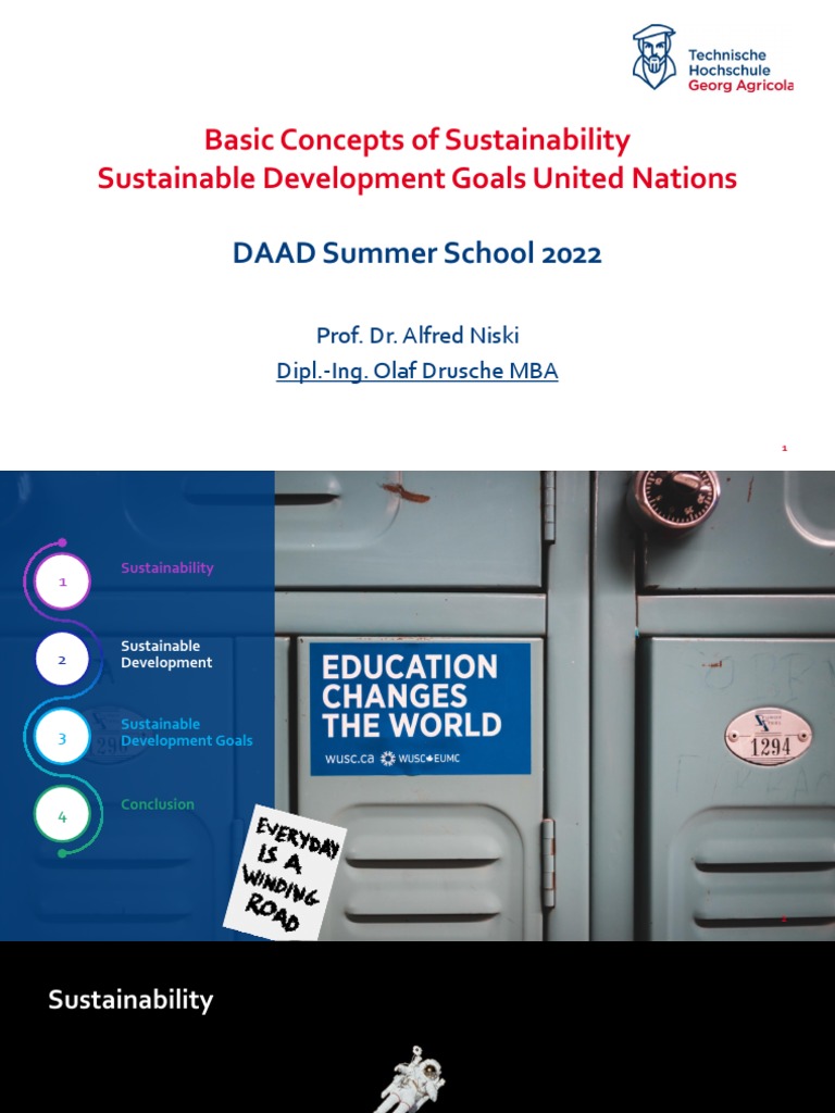 Basic Concepts of Sustainability | PDF | Sustainability | Economic Growth