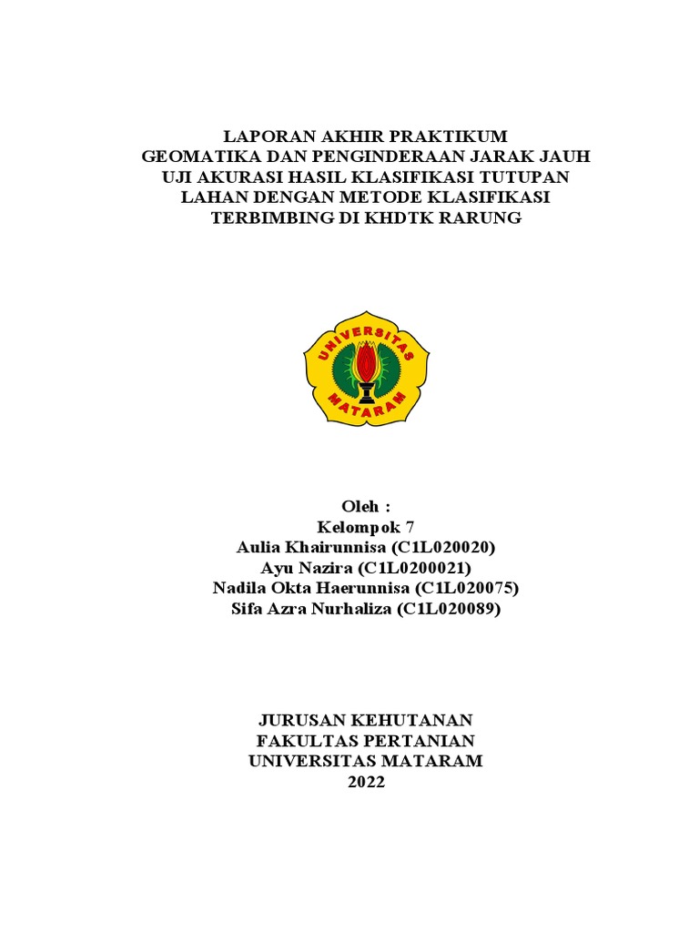 Laporan Akhir GPJJ 7 Fix | PDF